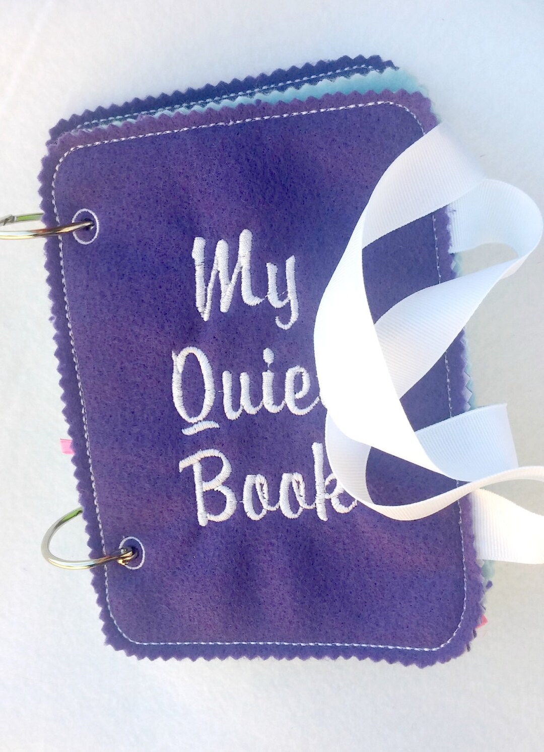 Felt Quiet Book Cover Toddler Quiet Book Quiet Book Page Busy Book Page ...