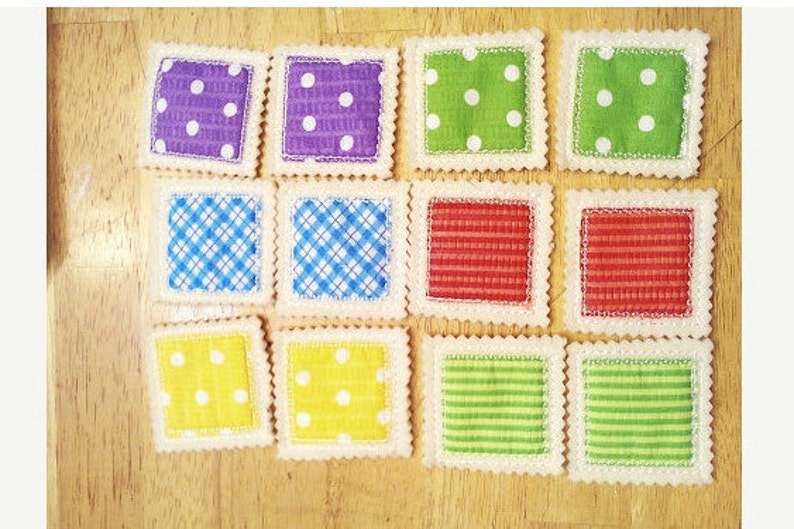 Learn Your Colors Memory Concentration Game Set Includes 7 | Etsy