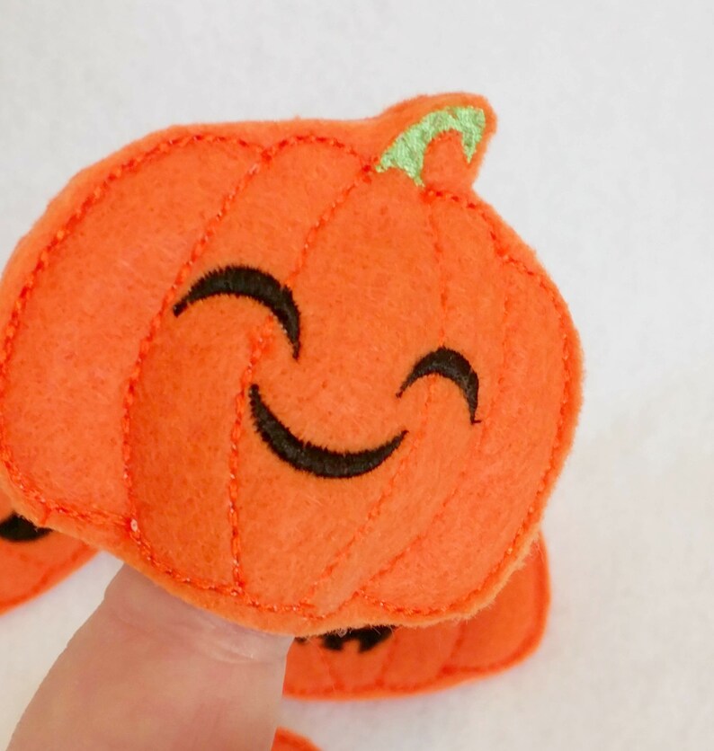 Halloween Five Little Pumpkin Quiet Book Page for Toddlers - Etsy