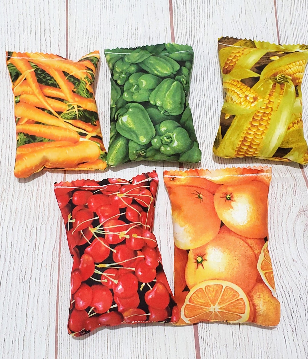 Frozen Play Food Frozen Veggies Play Kitchen Food Play Pretend Bags of ...