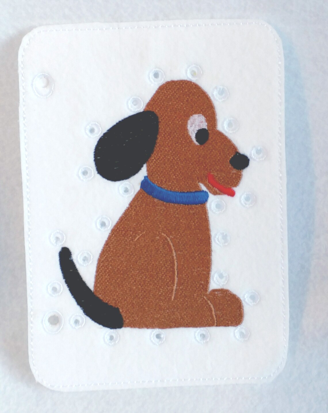 Quiet Book Puppy Dog Lacing Page Church Quiet Book QB144 - Etsy