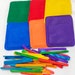 Color Sorting Busy Bag With Pocket Shapes for Preschoolers and - Etsy