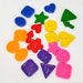 Color Sorting Busy Bag 7 Colors Felt Shirts for Preschoolers and ...