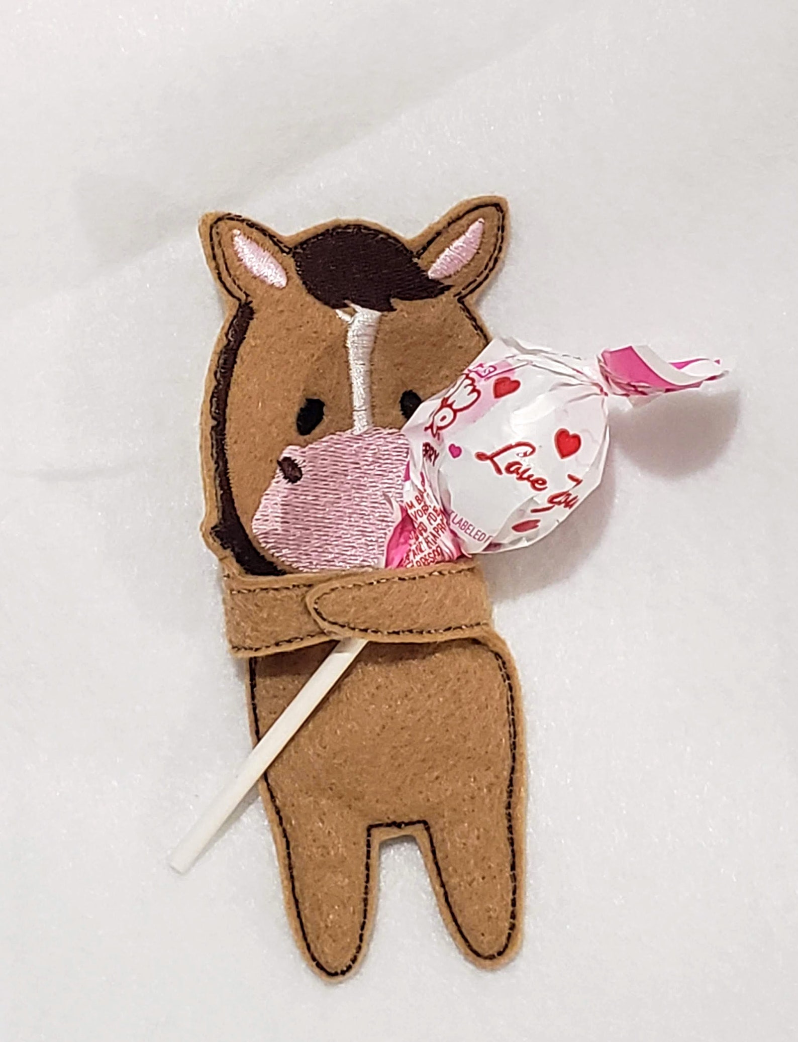 Horse Lollipop Sucker or Candy Holder Valentine Party Favor - Etsy