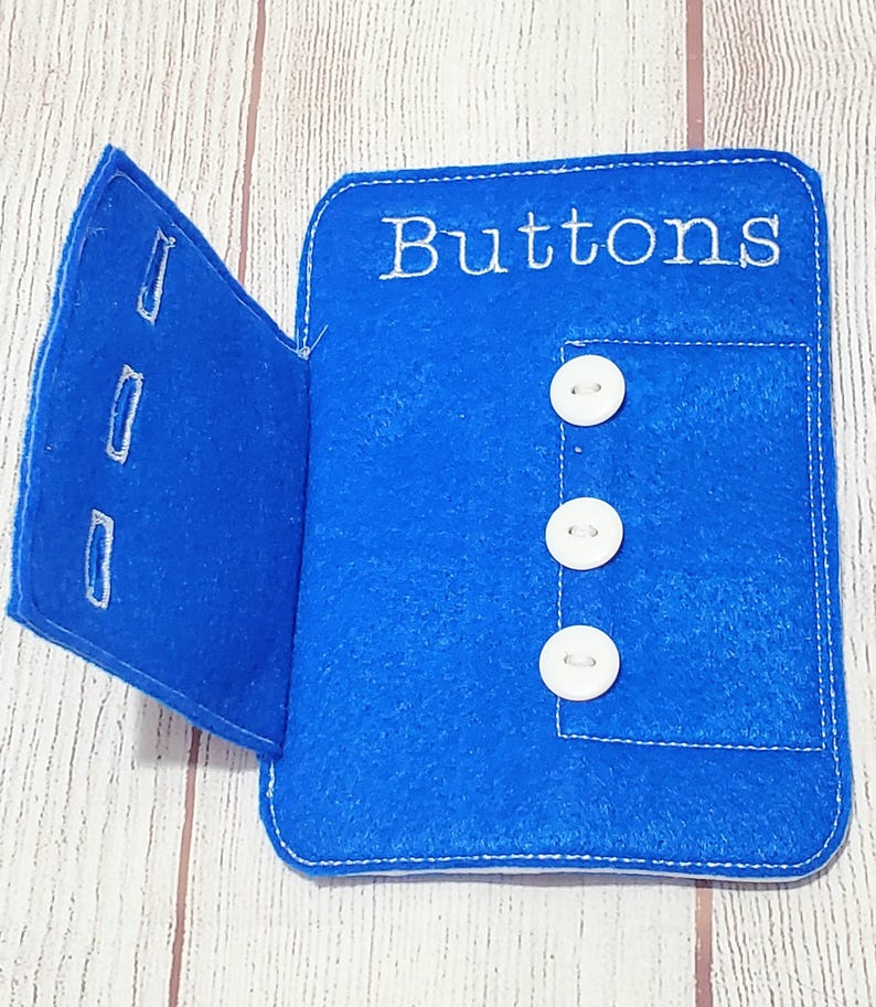 Felt Buttoning Practice Board – Toddler Fine Motor Skills Toy - Etsy