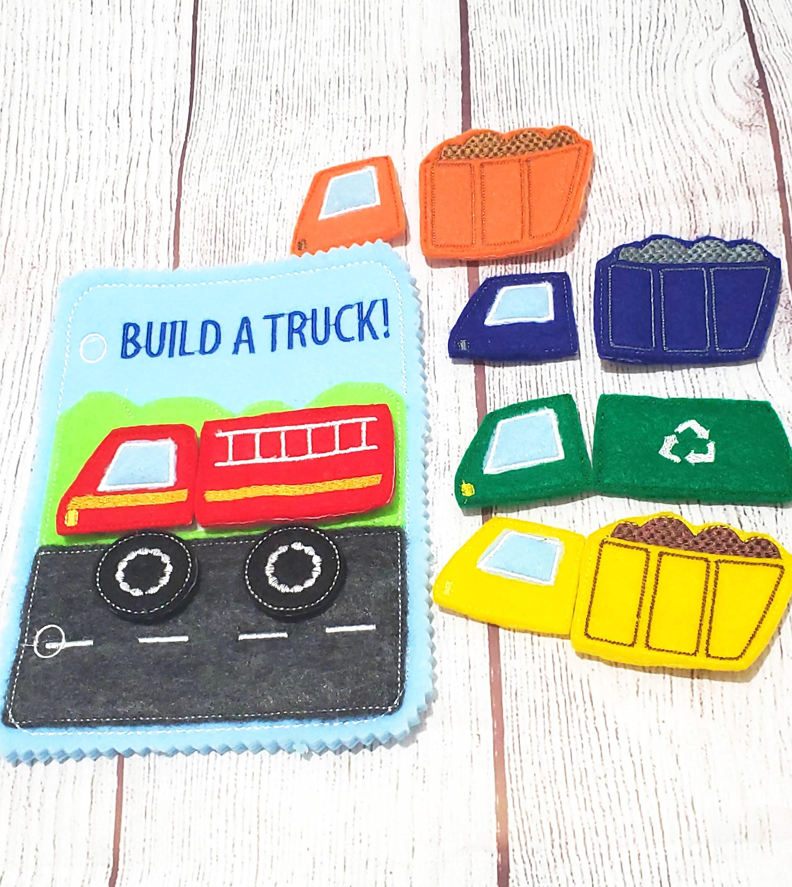 Montessori Truck Memory Game - Homeschool Kindergarten Toddler Matching ...