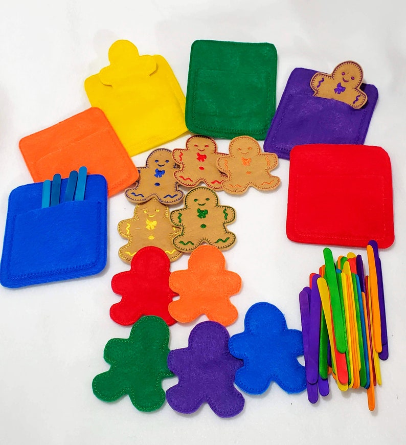 Color Sorting Busy Bag With Pocket Shapes for Preschoolers and - Etsy