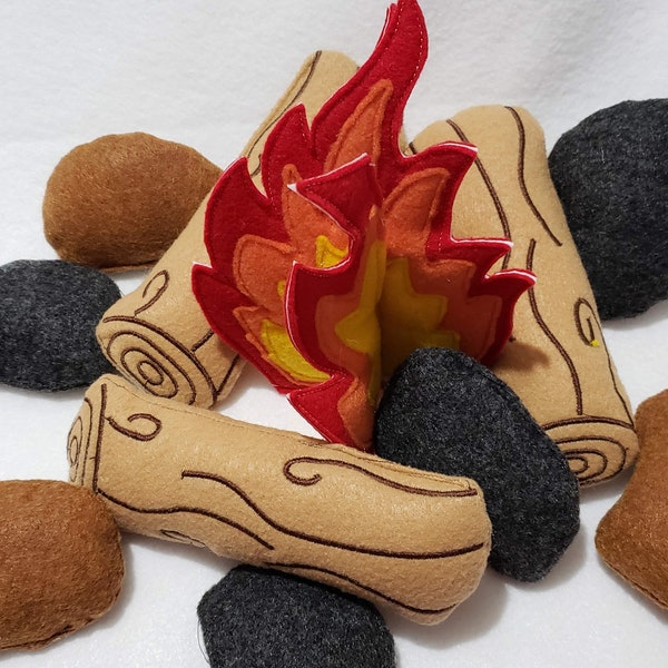 Felt Campfire - Etsy