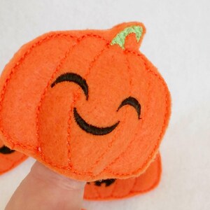 Five Little Pumpkin Quiet Book Page for Toddlers With 5 Pumpkin Finger ...