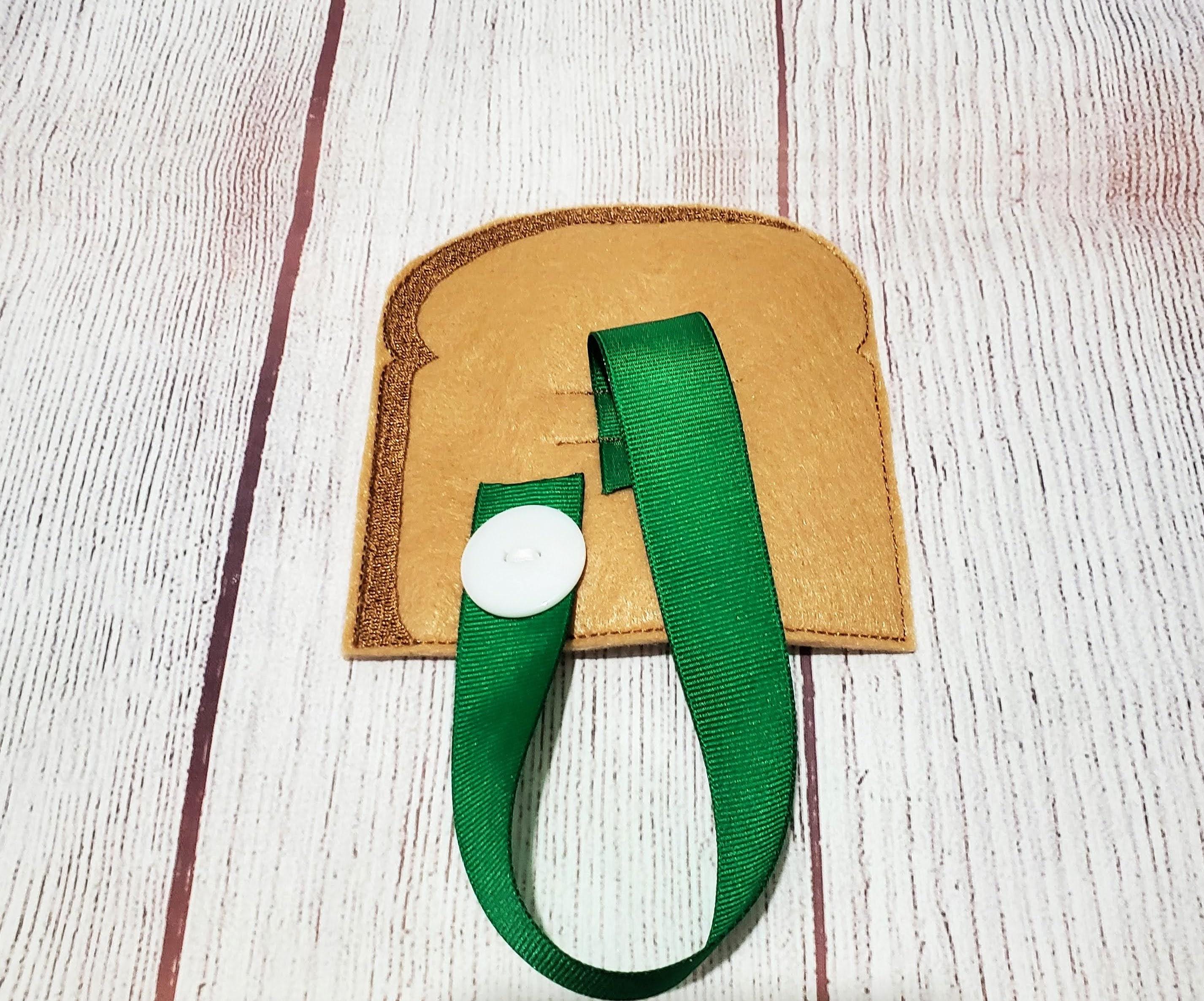 Felt Sandwich Button Snake Reguler Set Busy Bag or Quiet Book Project ...