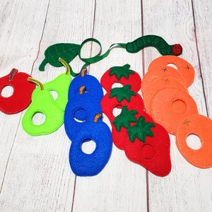Hungry Caterpillar Felt Story Snake Game Develop Fine Motor Skills ...