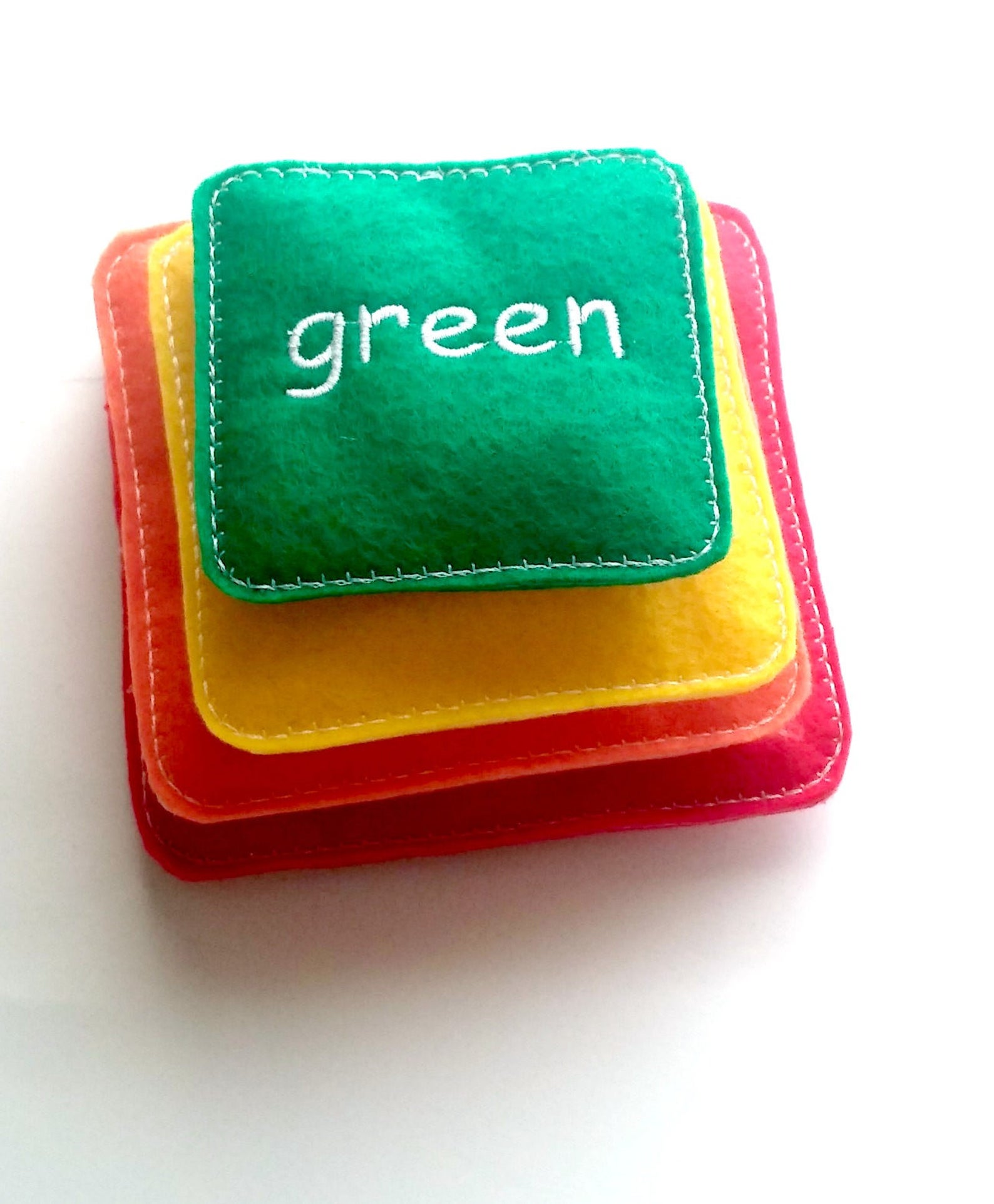 Stacking Word Color Game-educational Learning Game Busy Bags - Etsy