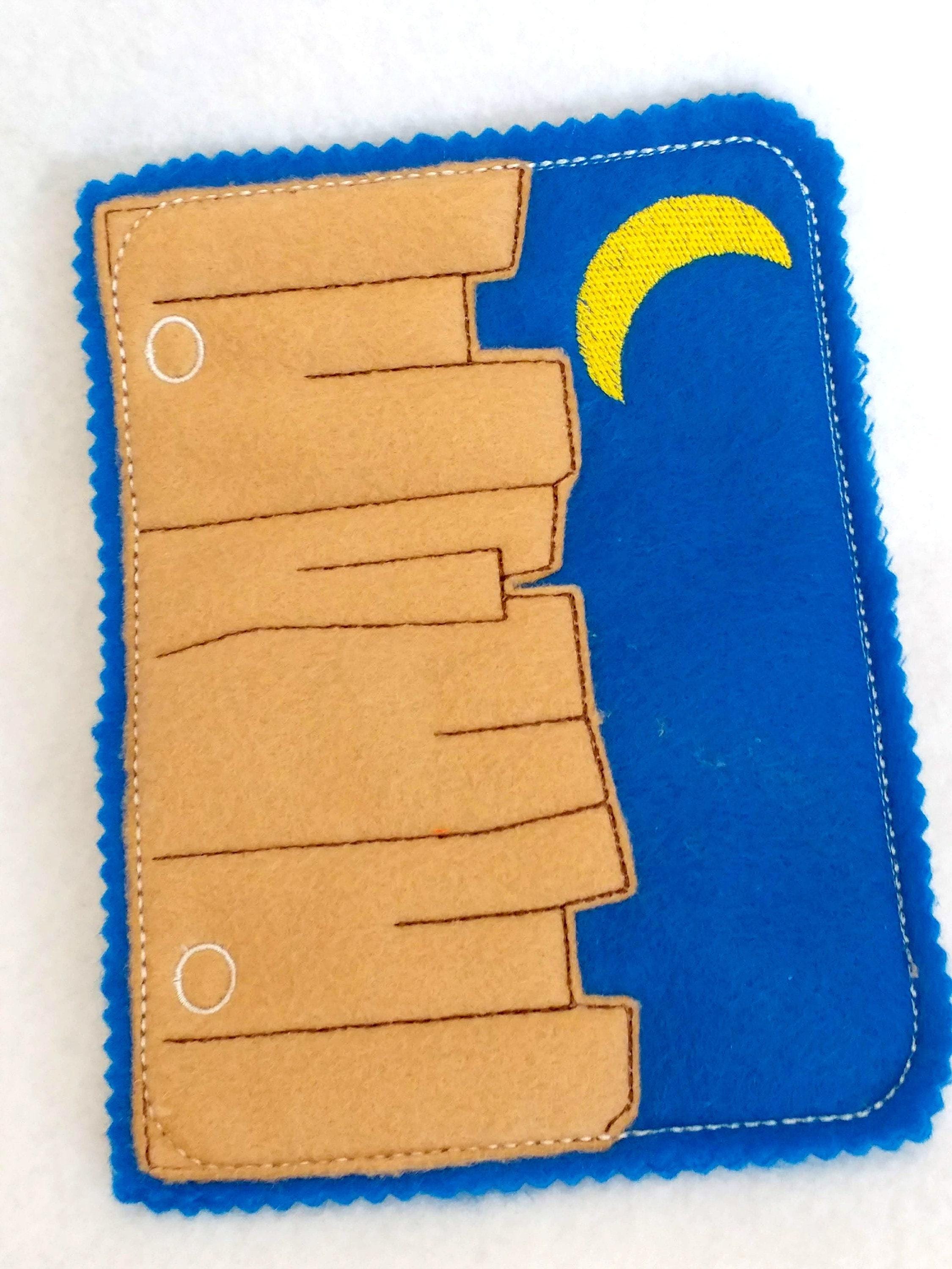 Halloween Five Little Pumpkin Quiet Book Page for Toddlers With 5 ...
