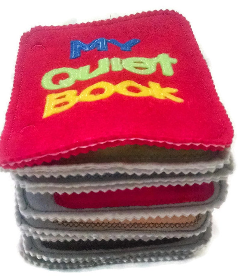 Felt Quiet Book Toddler Quiet Book Quiet Book Page - Etsy