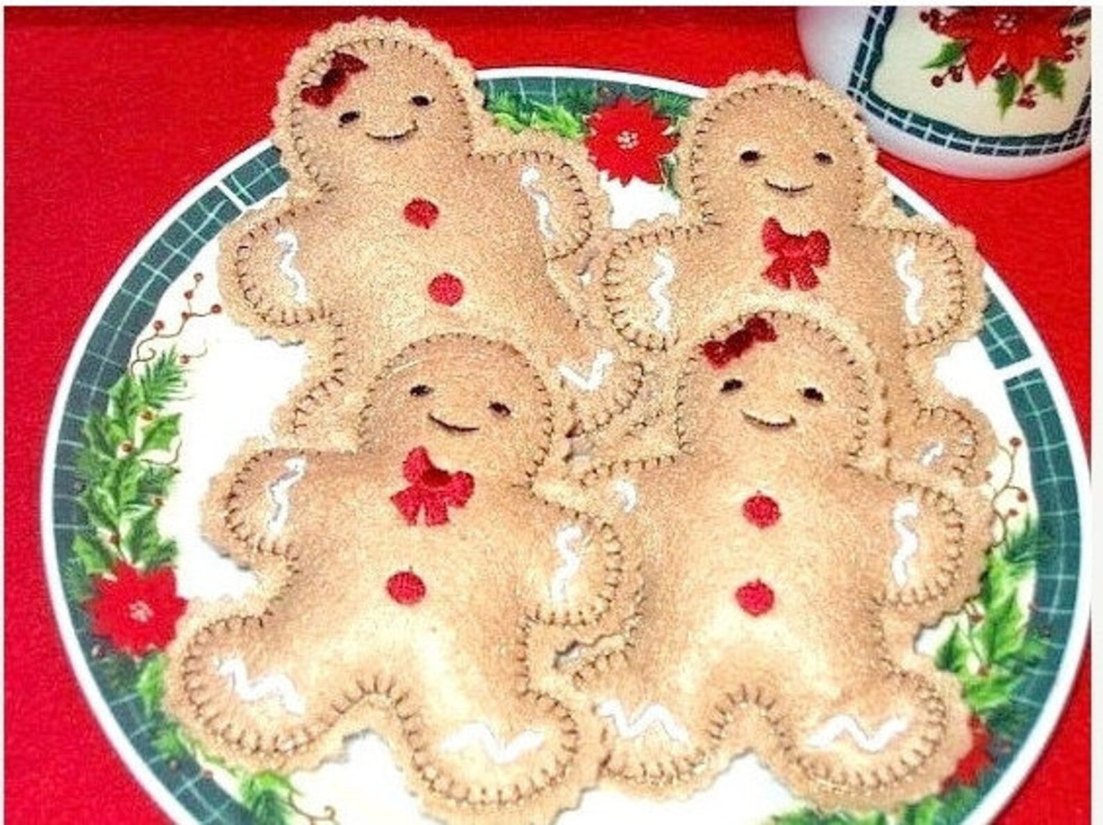 Christmas Boy and Girl Gingerbread Cookies Set of 2 Dolls One | Etsy