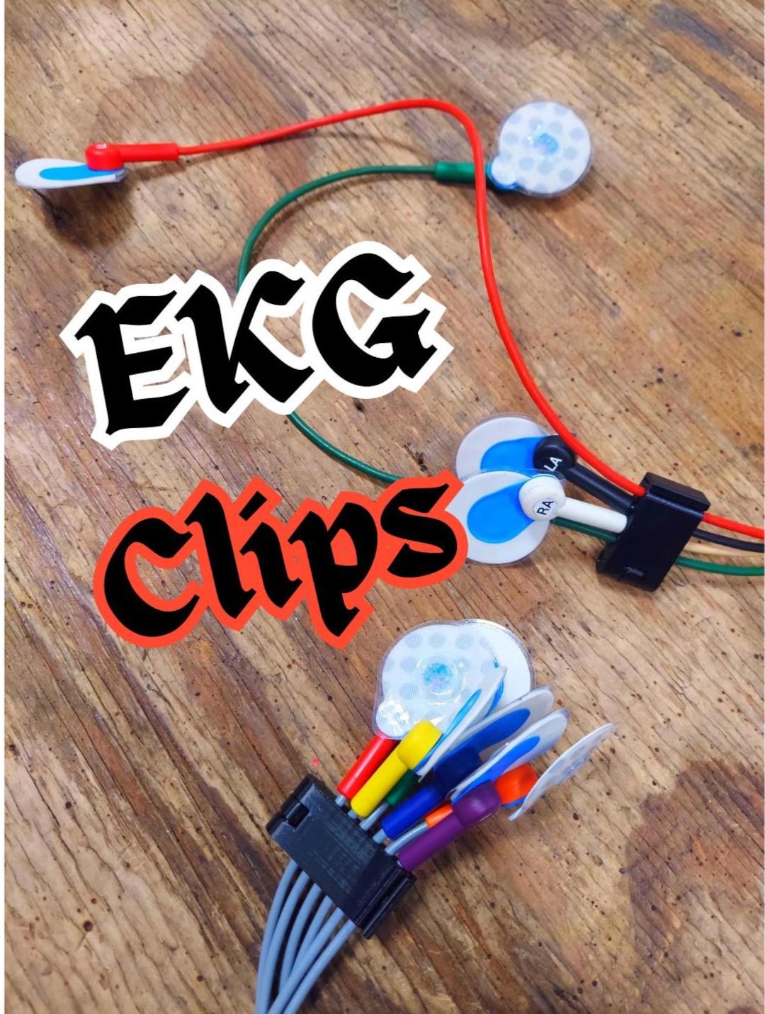 12-lead | EKG Cable Organizer - Etsy
