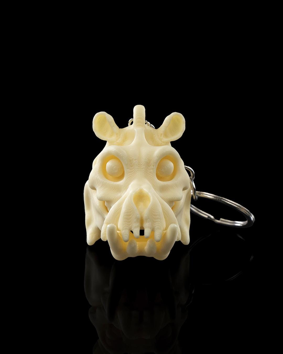 Skeleton Safari Keychains - Etsy