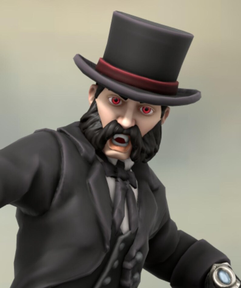 Jack the Ripper - 3D Printer STL File - Vampire Minifigure - Etsy