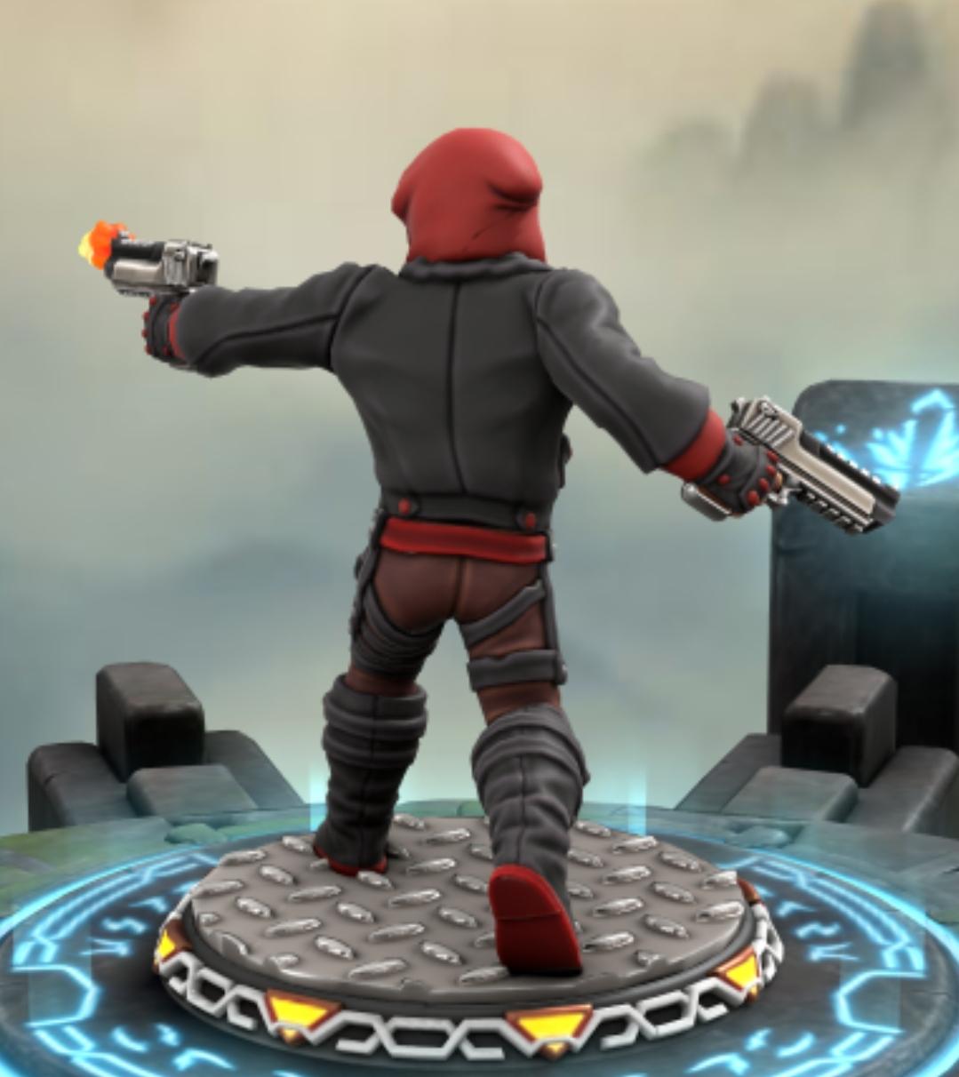 Red Hood 3D Print STL File DC Inspired Minifigure - Etsy