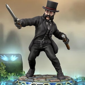 Jack the Ripper - 3D Printer STL File - Vampire Minifigure - Etsy