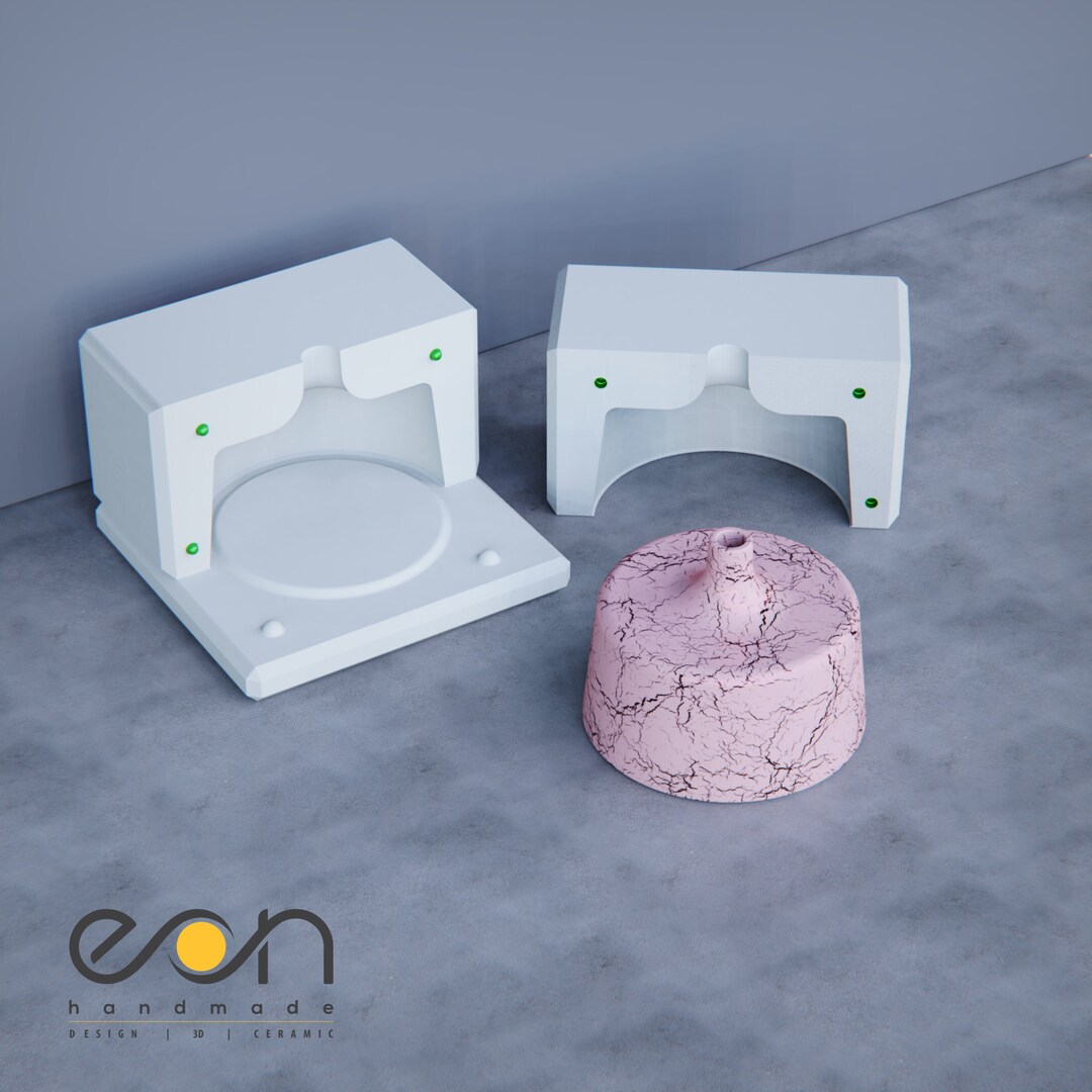 Ceramic Mug Mold, Plaster Mold, Porcelain Mold, Handmade Mold, Mold ...