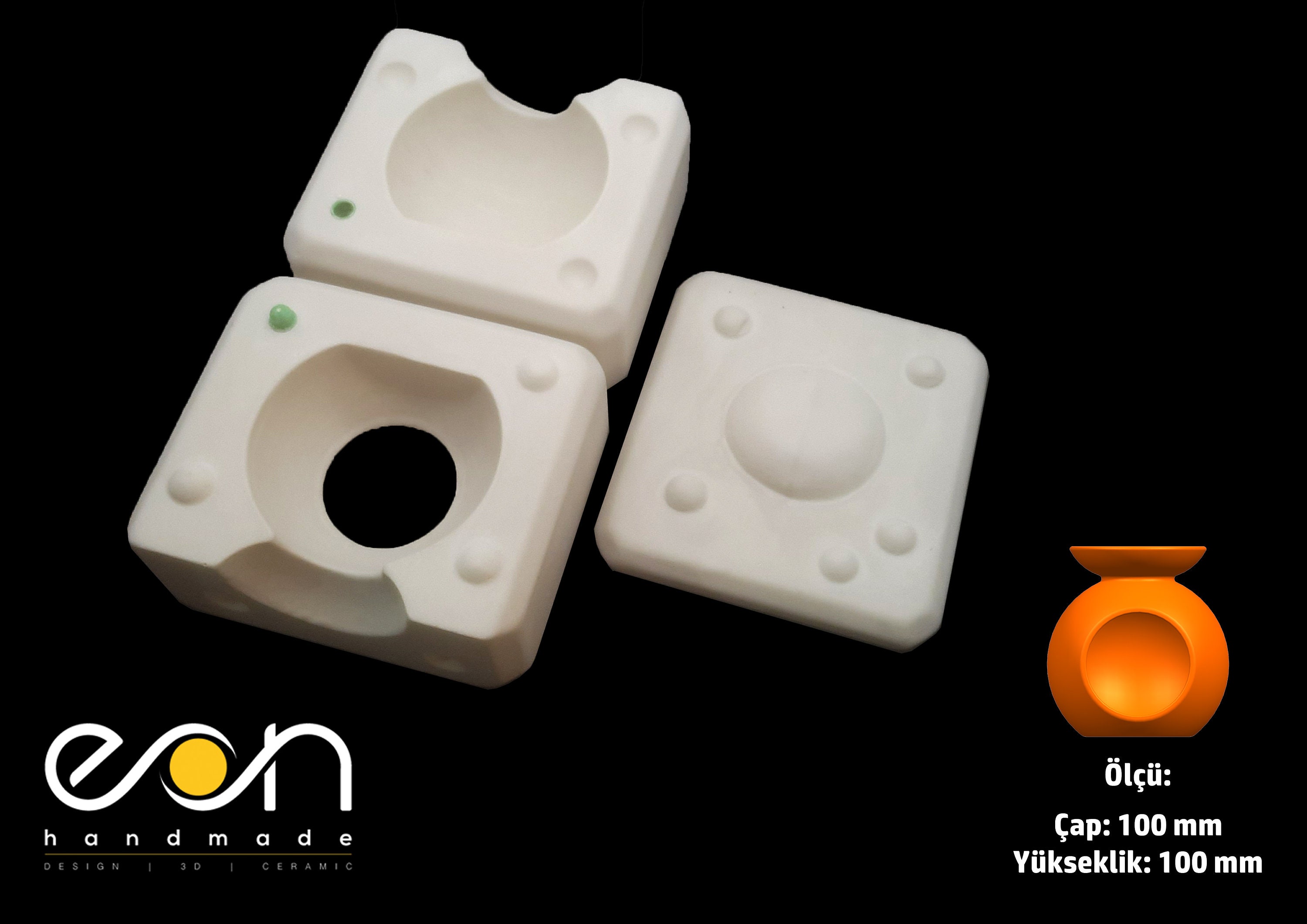 Ceramic Mug Mold, Plaster Mold, Porcelain Mold, Handmade Mold, Mold ...