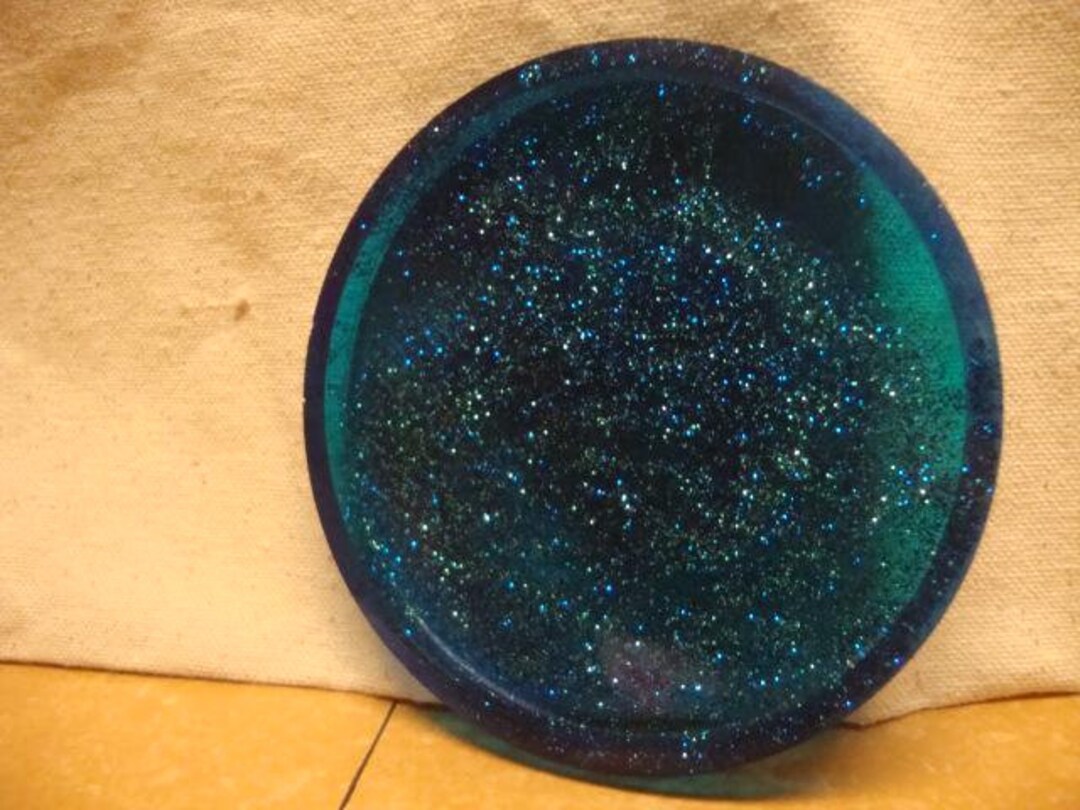 Midnight Blue Coaster - Etsy