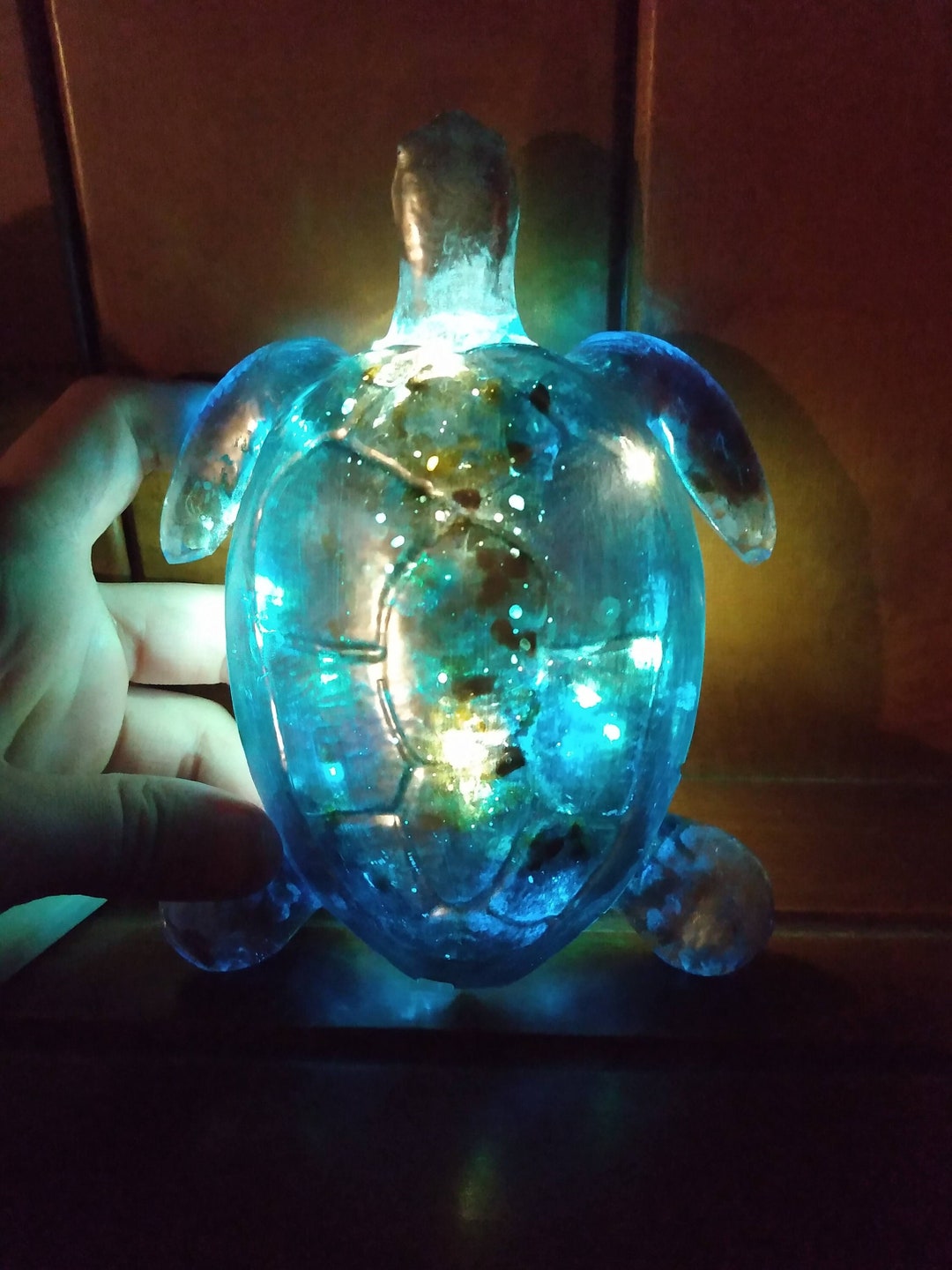 Resin Turtle Night Light - Etsy