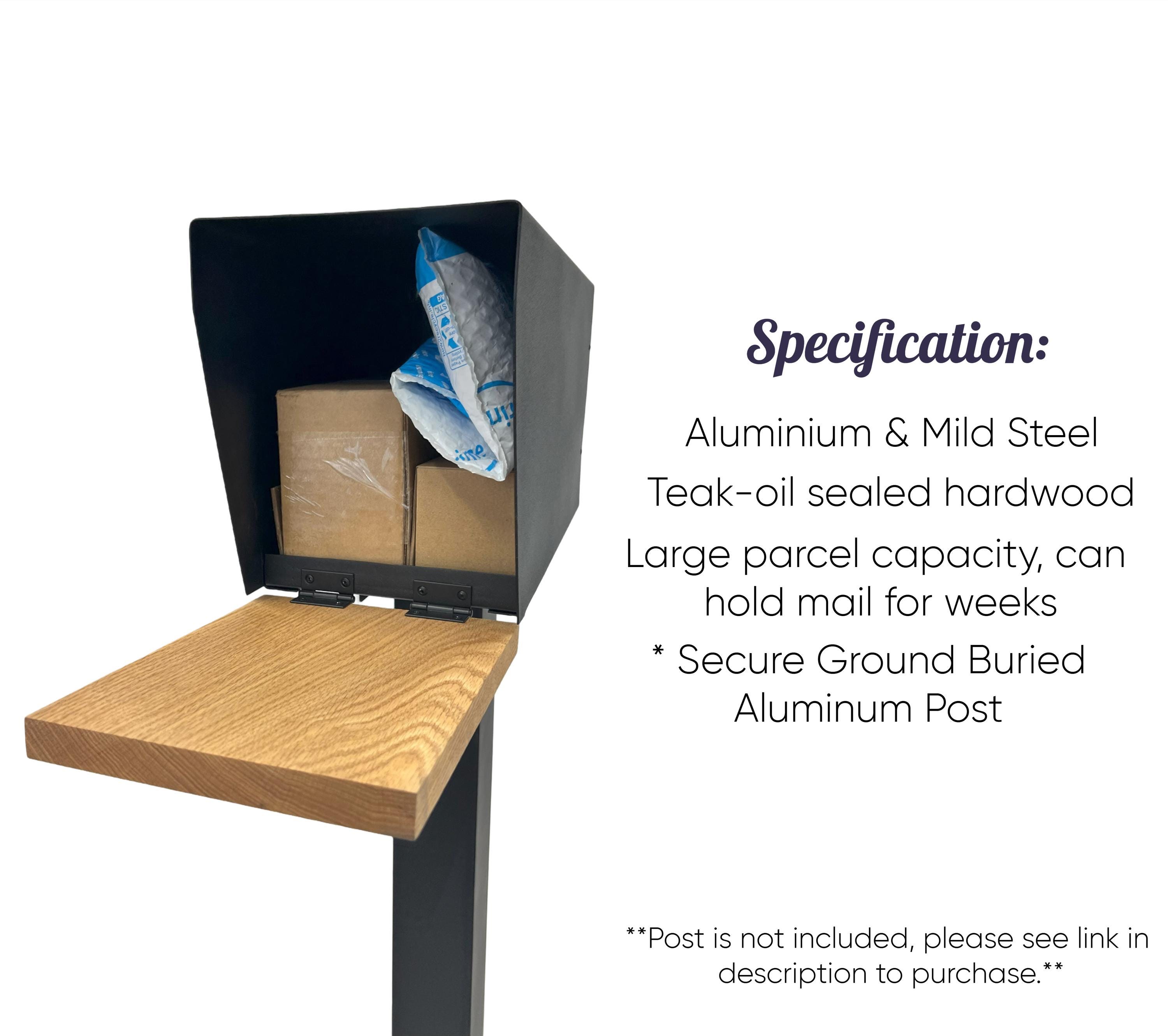 Post-mounted Mailbox - Custom Mailbox - Contemporary - Modern Design ...