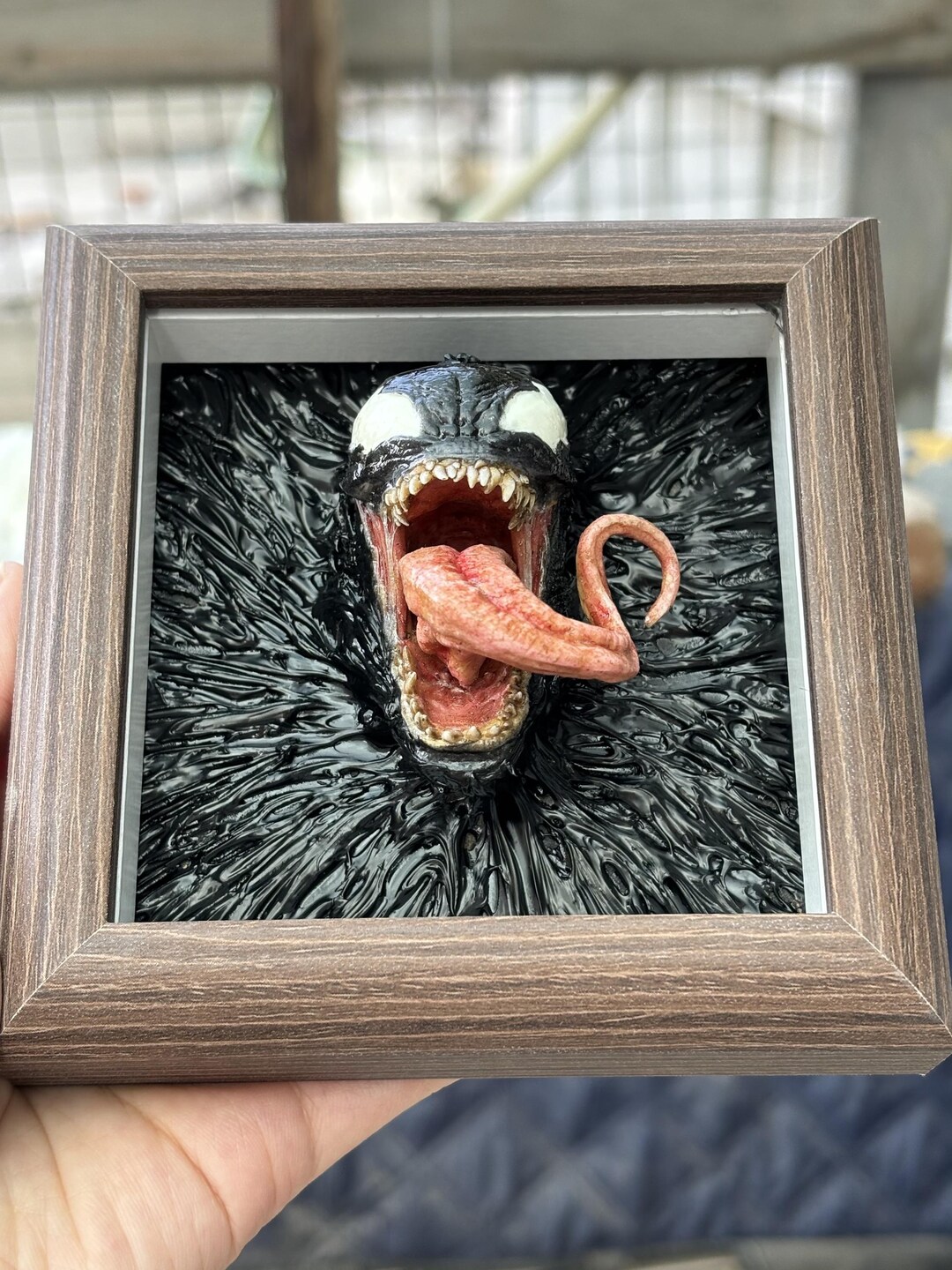 Venom & Spider-man Frame - Venom Desk Ornament - Venom Specimen - Perfect Gift for Venom Fans - Etsy