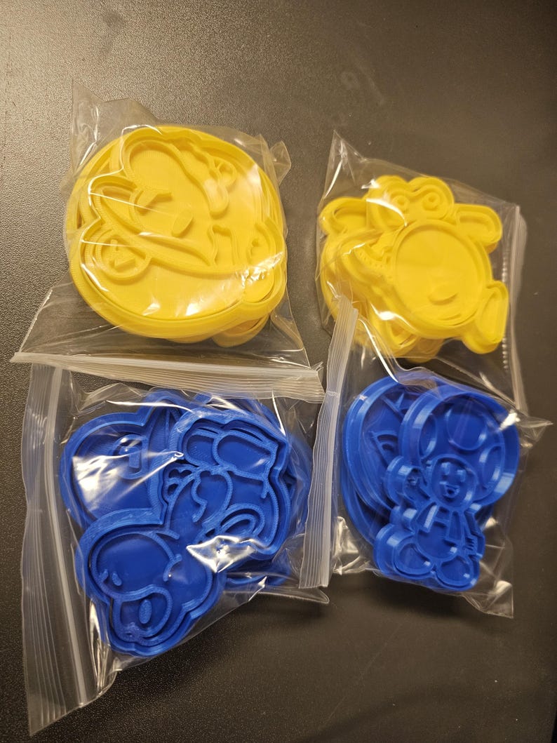 Mario Cookie Cutters and Stamps - Etsy