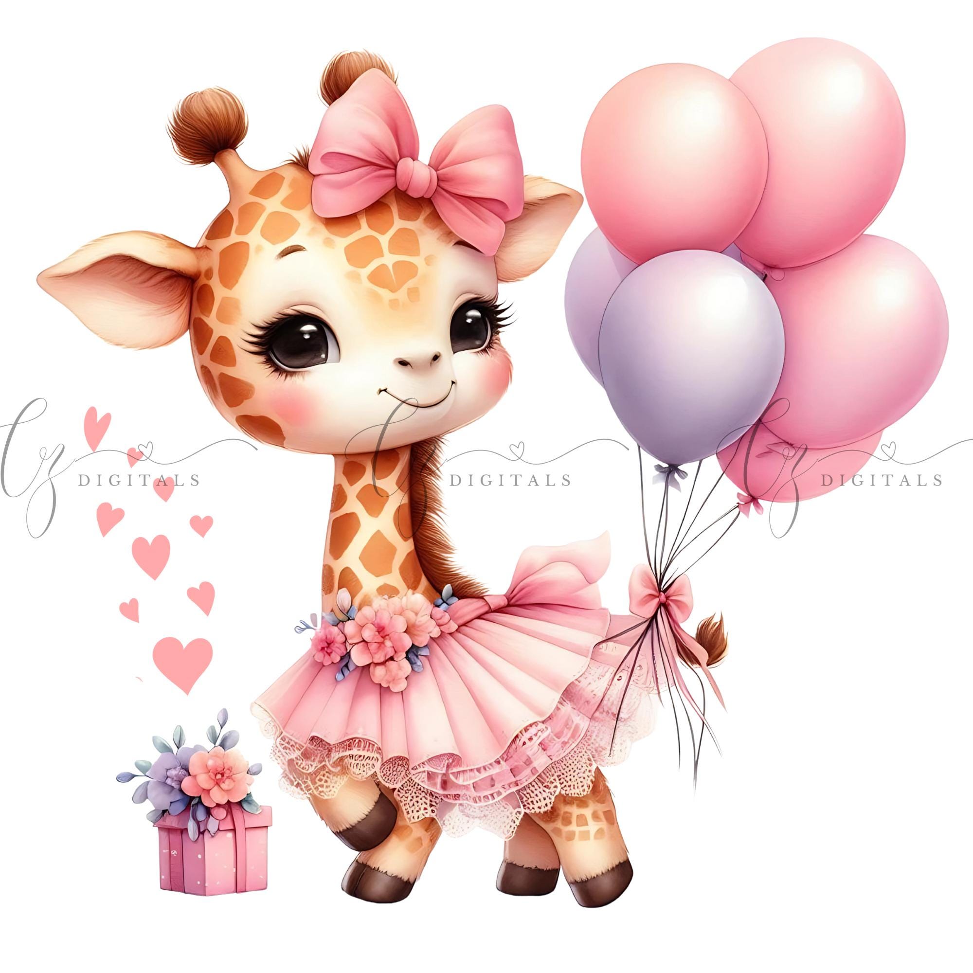 Cute Giraffe Png, Giraffe PNG, Safari Nursery Decor, Baby Giraffe Baby ...