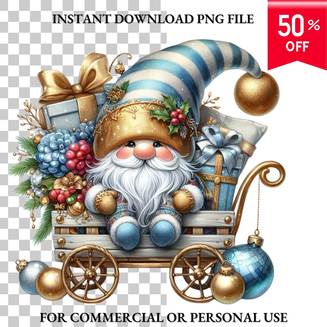 Gnome Png Bundle, Gnome Png, Gnome Clipart, Gnome Clipart Christmas ...