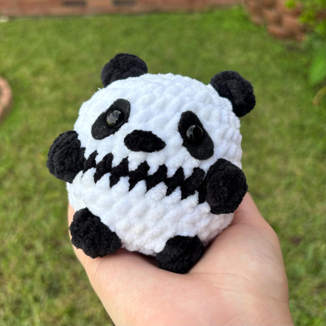 Panda Mini No Sew Crochet Pattern - Etsy UK