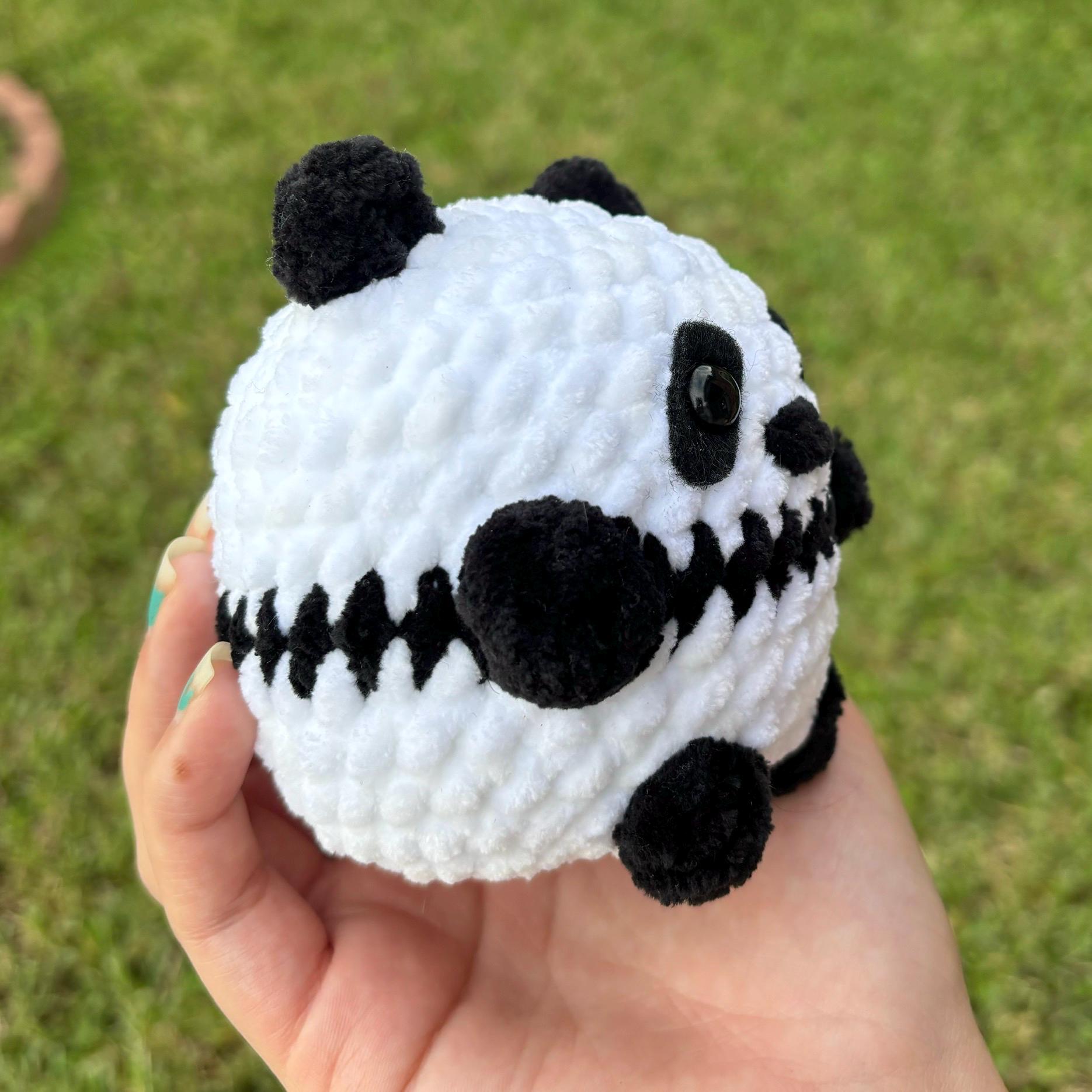 Panda Mini No Sew Crochet Pattern - Etsy