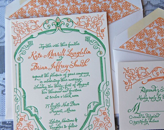 Laughlin Wedding Invitations Icandothat Design