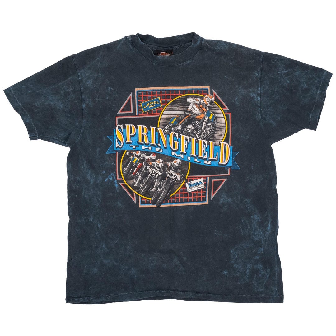 1991 Harley-davidson Camel Pro Springfield Mile - Etsy