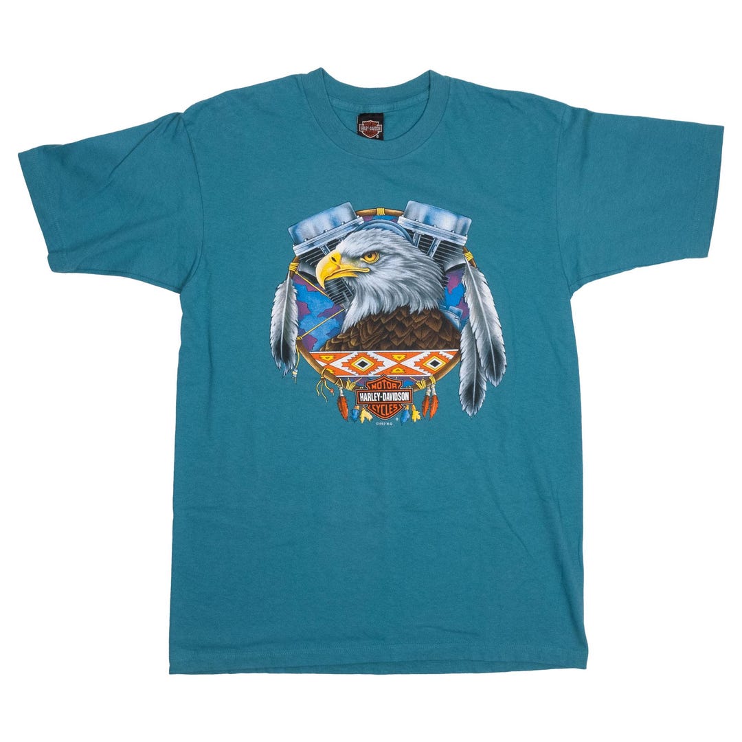 1997 Harley-davidson U.S. Virgin Islands Panhead T-shirt - Etsy