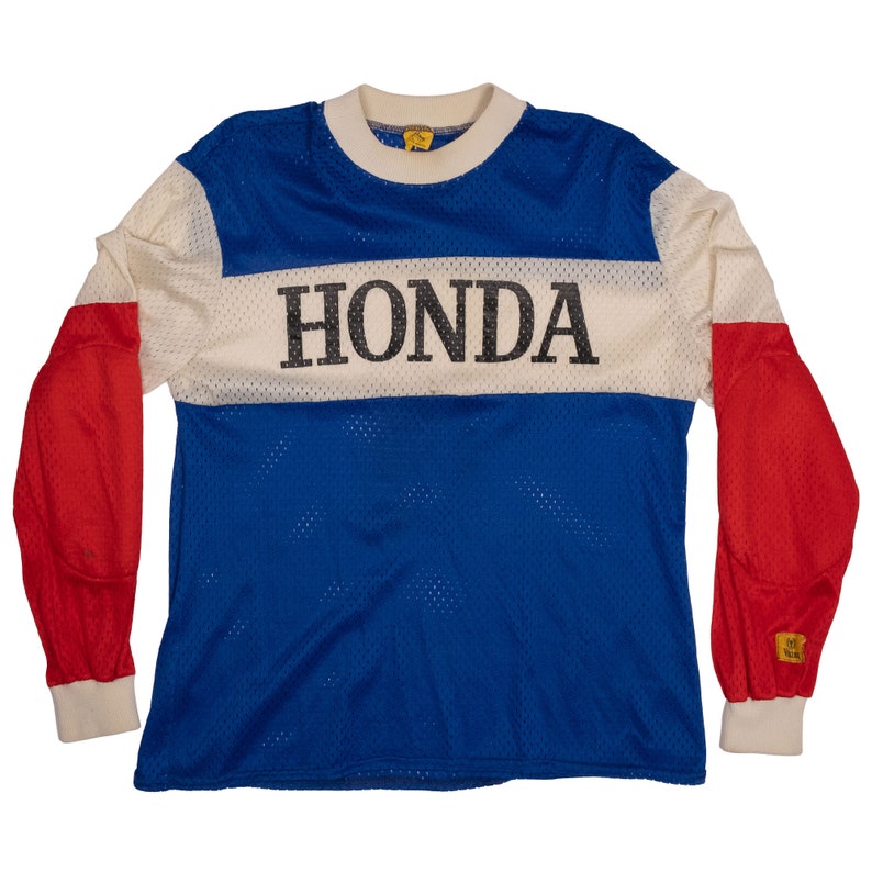 1970s Vintage Honda Motocross Jersey - Etsy