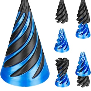 3D Printed Impossible Cone-spiral Fidget Toy-3d Printed Toy-stress and ...