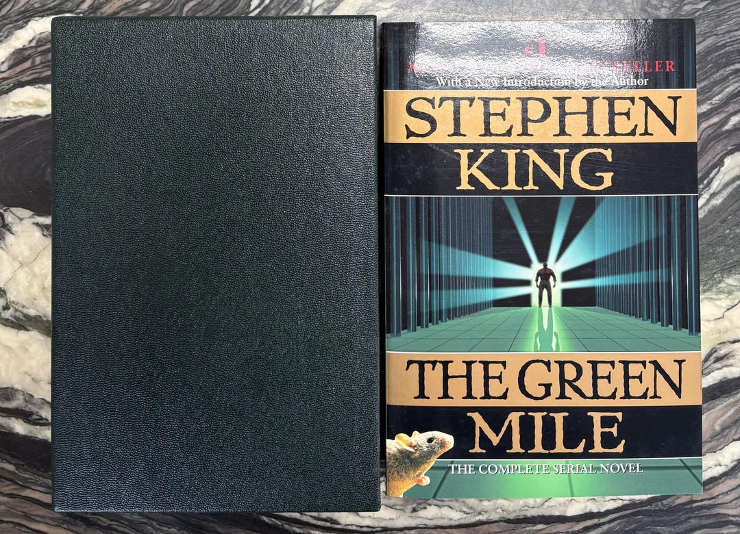 Vintage Book - Stephen King, Green Mile, Complete Serial Novel, Two ...