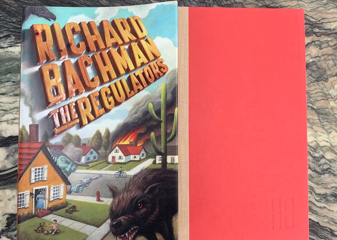 Vintage Book - Stephen King, Regulators, Writing as Richard Bachman ...