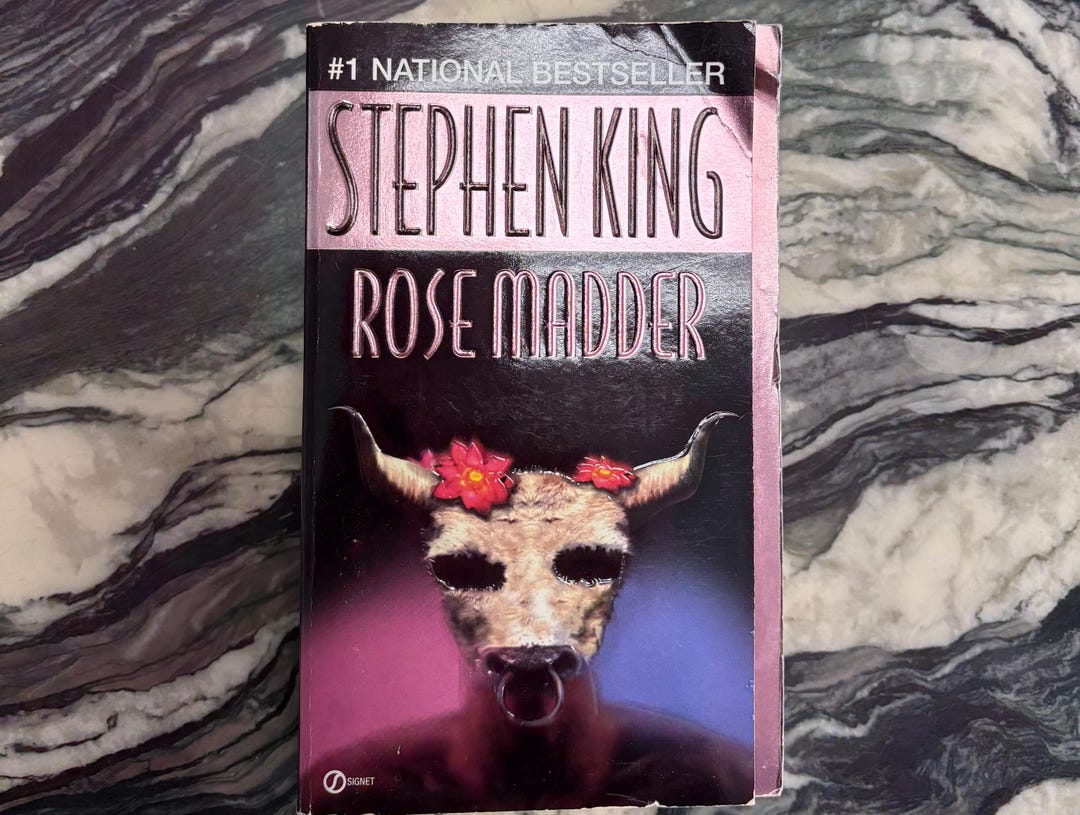 Vintage Book - Stephen King, Rose Madder, First Signet Printing, 1996 - Etsy