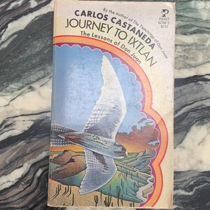 Vintage Book Carlos Castaneda, Journey to Ixtlan, the Lessons of Don Juan, First Pocket Book ...