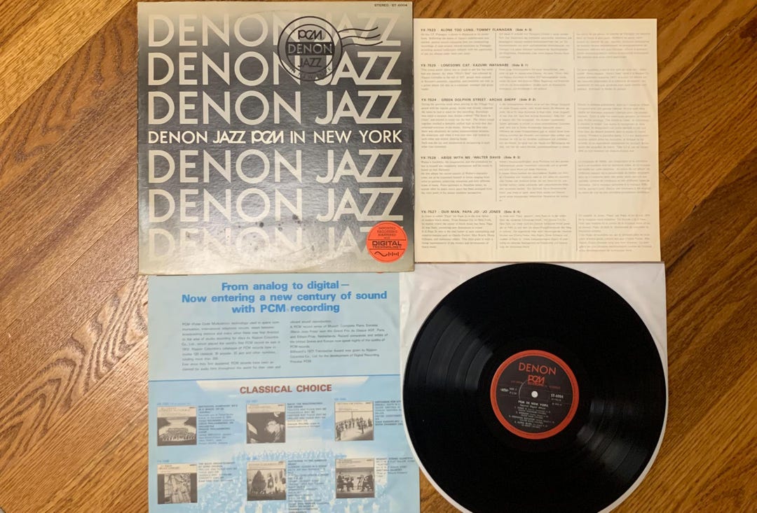 Vintage Vinyl - Denon Jazz, PCM in New York, Tommy Flanagan, Archie ...