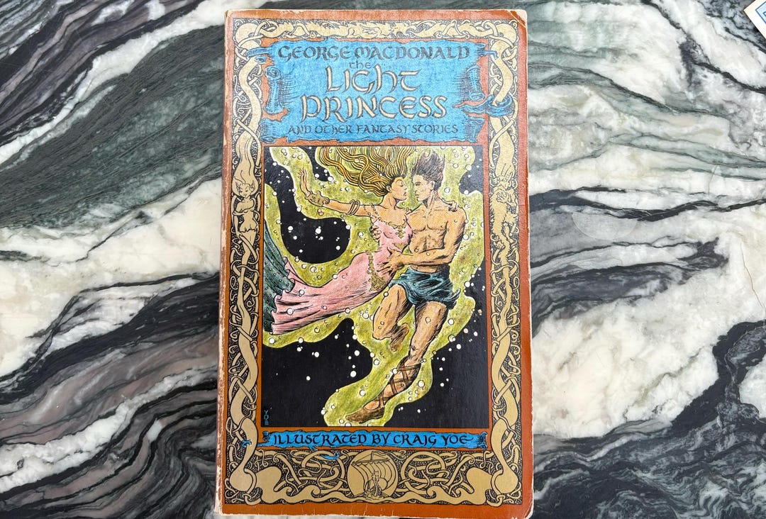 Vintage Book - George Macdonald, the Light Princess, Illustrated by ...