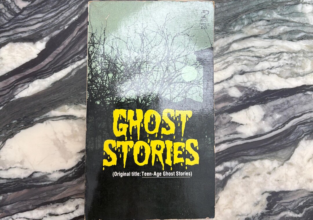 Vintage Book - Ghost Stories, Original Title : Teen-age Ghost Stories ...