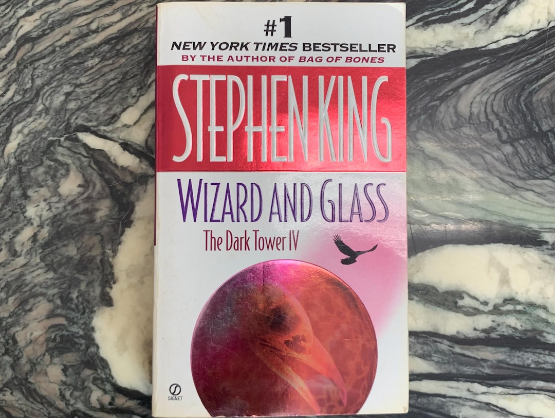 Vintage Book - Stephen King, Wizard and Glass, the Dark Tower IV, First ...