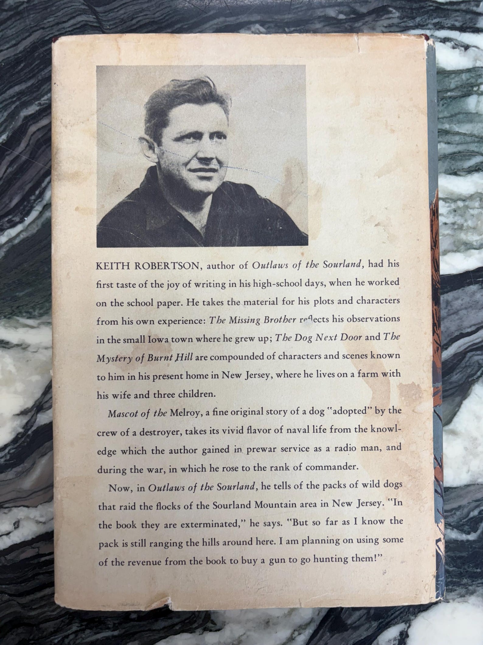 Vintage Book - Keith Robertson, Outlaws of the Sourland, Illustrated by ...