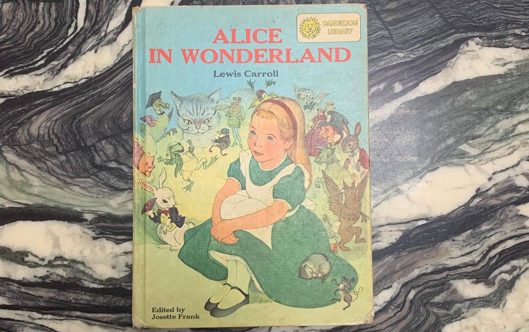 Vintage Book - Lewis Carroll, Alice in Wonderland, J.m.barrie, Peter ...